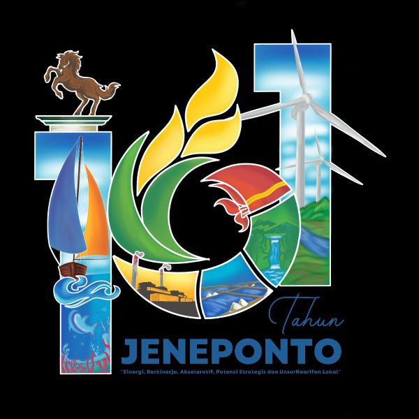 Munawir Raih Juara 1 Pembuatan Logo Hari Jadi Jeneponto ke-161 ...