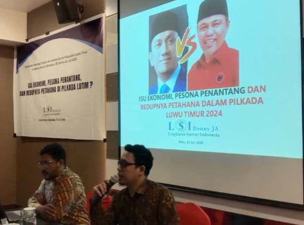 Pilkada Lutim, Survei LSI Denny JA Klaim Ibas Ungguli Petahana - KabarMakassar.com