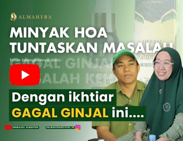 Kisah Inspiratif Pengguna Herbal Oil Almahyra: Berhasil Hentikan Cuci Darah - KabarMakassar.com