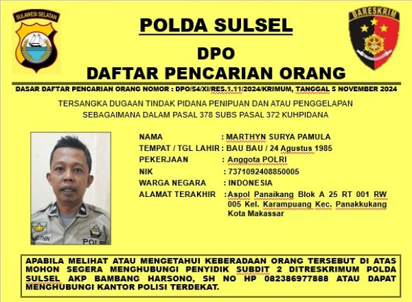 Usai Terlibat Penipuan dan Penggelapan, Oknum Polisi dan Istrinya Jadi ...